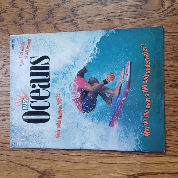 Kids Discover | Other | Vintage 9s Kids Discover Magazine Oceans Volume ...